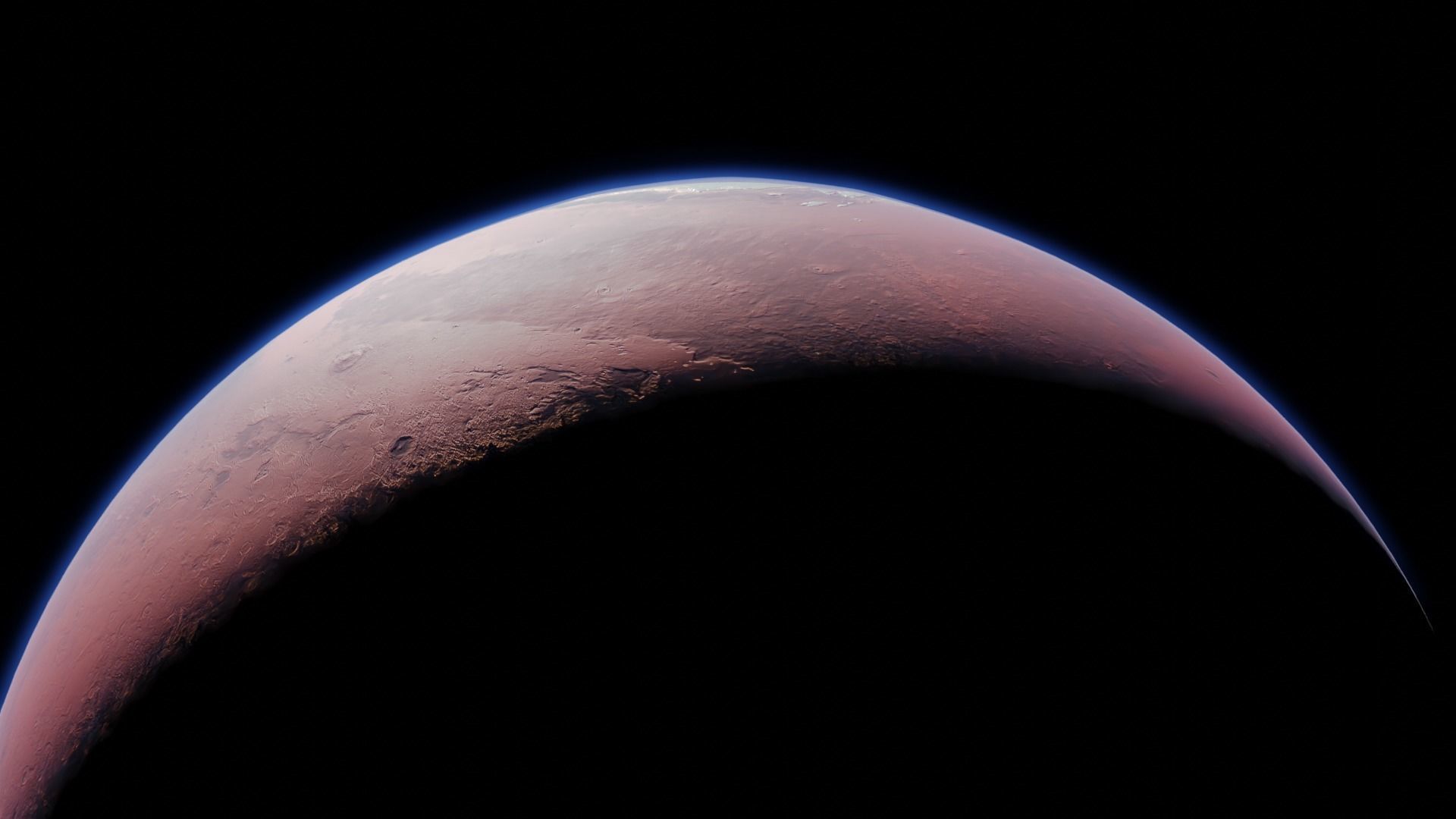 Mars Planet Photorealistic 8k 3d Model 3D model animated rigged | CGTrader