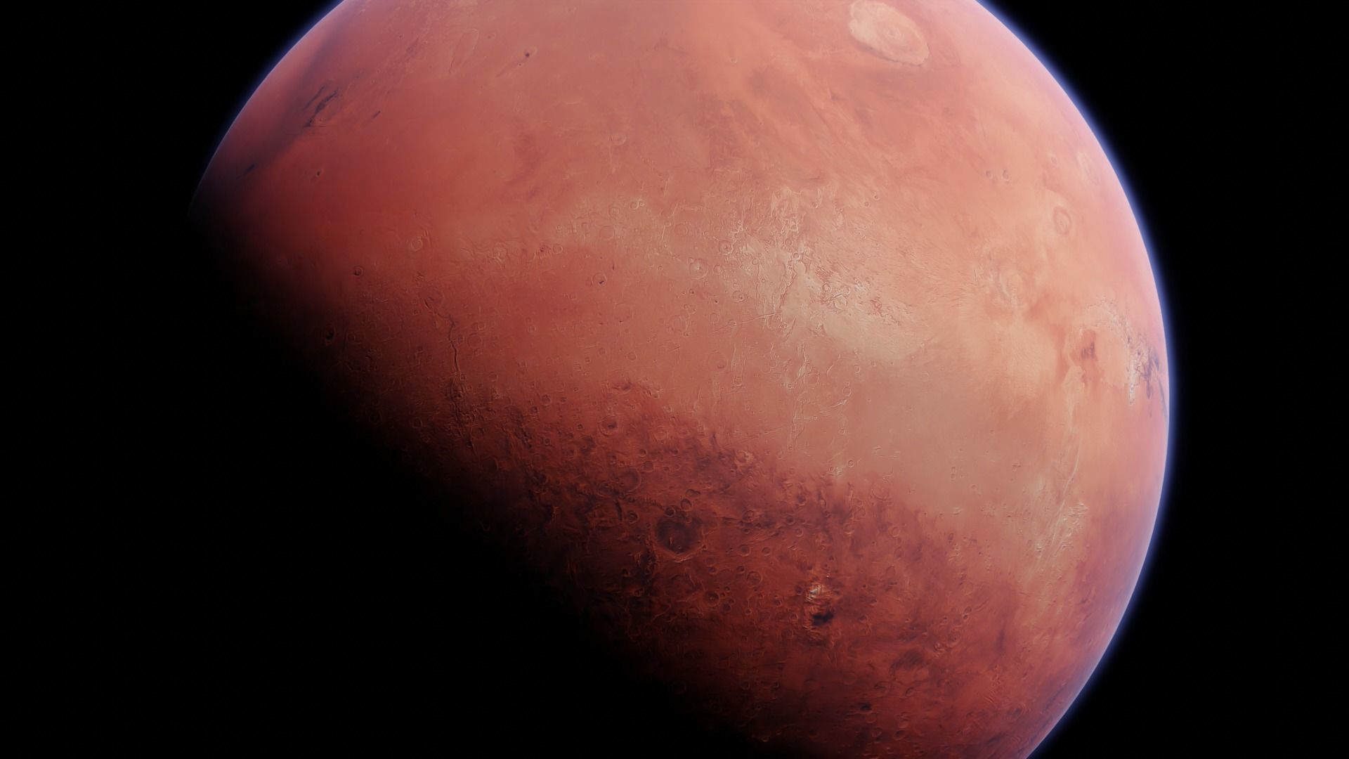 Mars Planet Photorealistic 8k 3d Model 3D model animated rigged | CGTrader