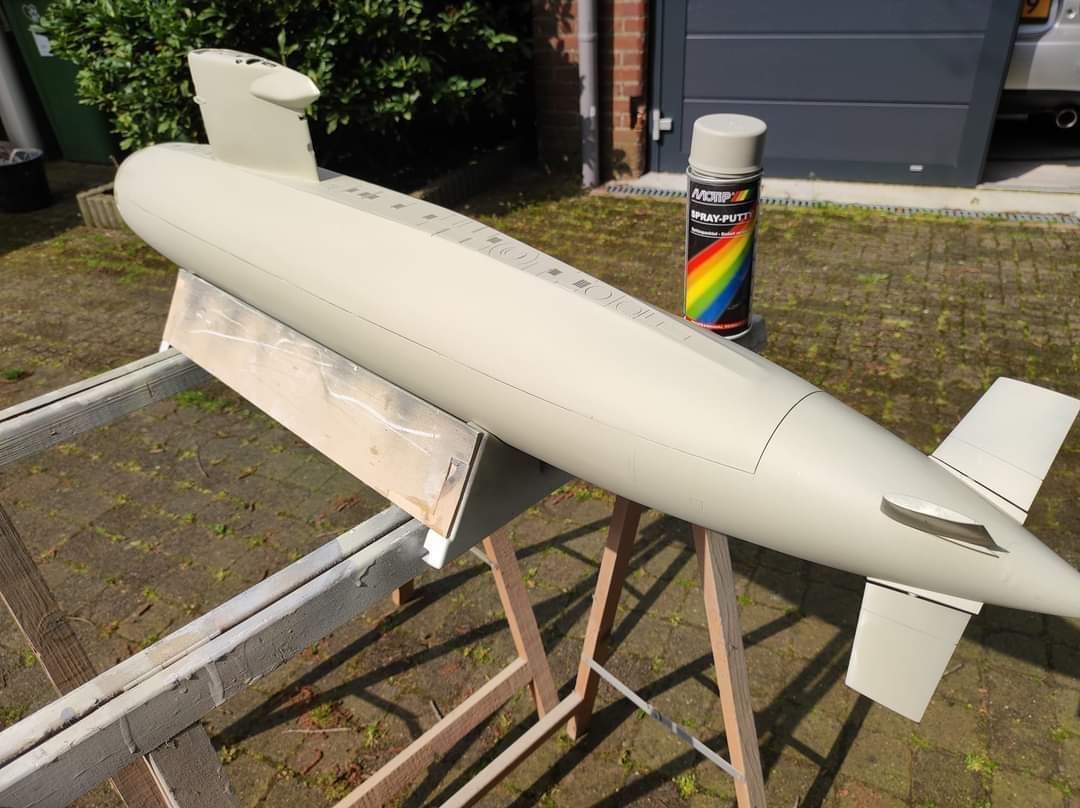 Dutch Walrus class model submarine designed for rc 1-50 scale 3D model ...