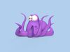 Cartoon Octopus 3D model 3D printable | CGTrader