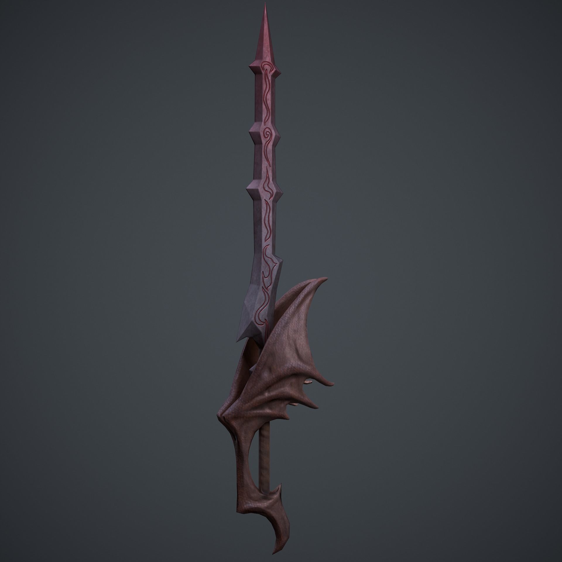 3D model One-Handed Casual Sword VR / AR / low-poly | CGTrader