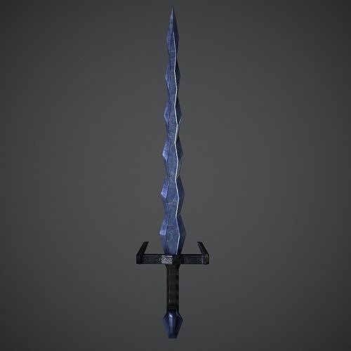 3D model Casual sword low poly VR / AR / low-poly | CGTrader