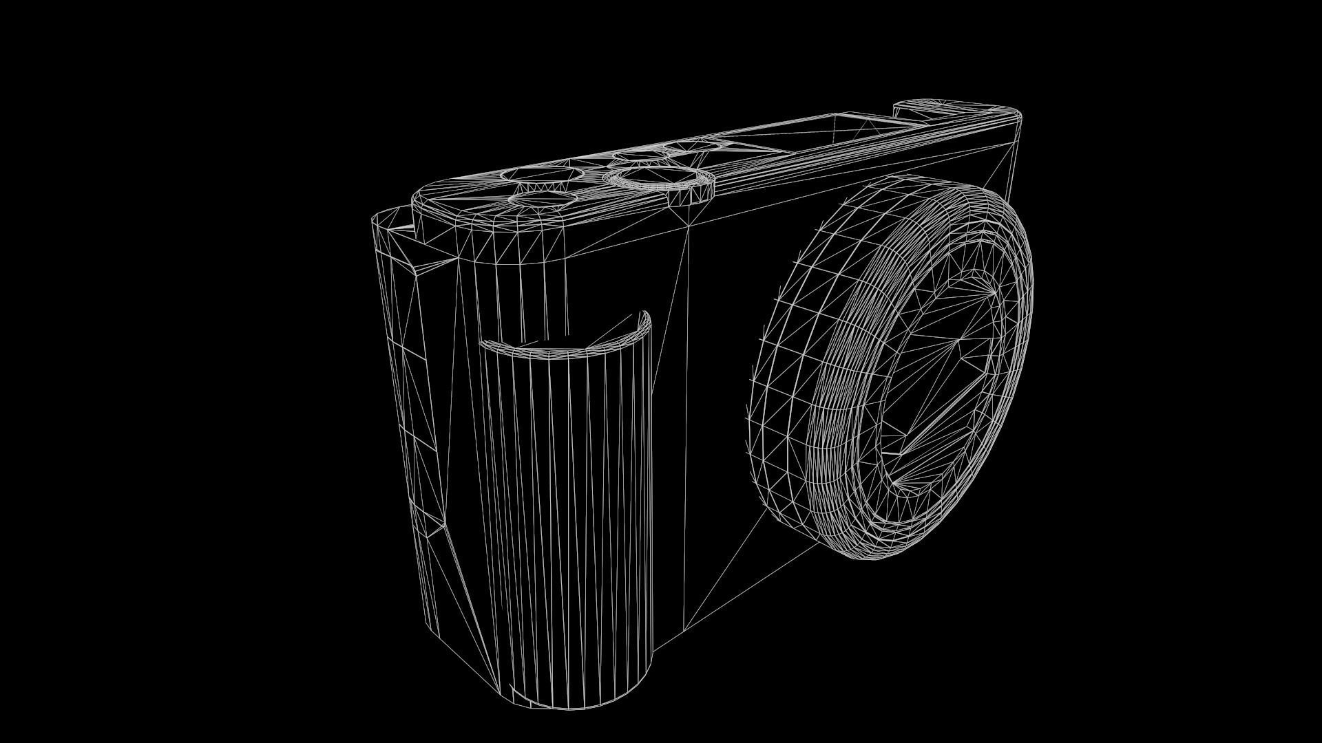 3D model Vlog Camera VR / AR / low-poly | CGTrader