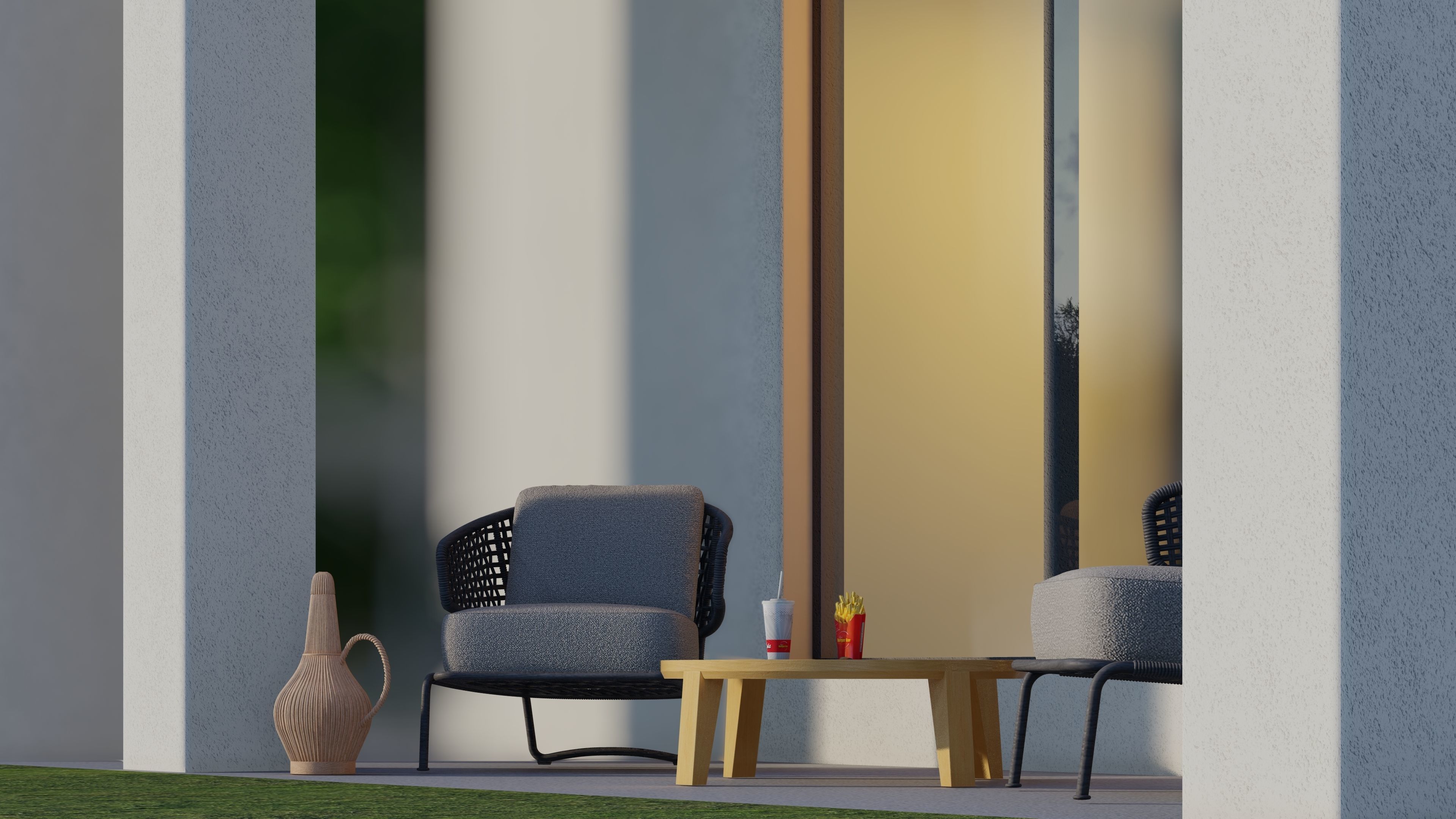 Villa visualization 3D model | CGTrader