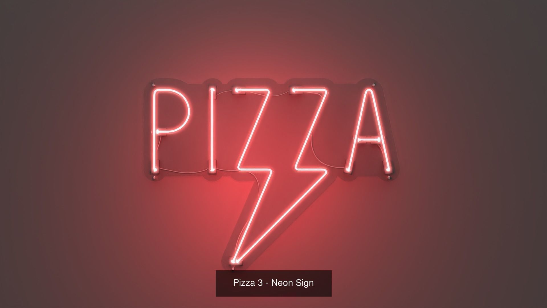 Lettering Pack 5 - Neon Signs 3D Model Collection | CGTrader