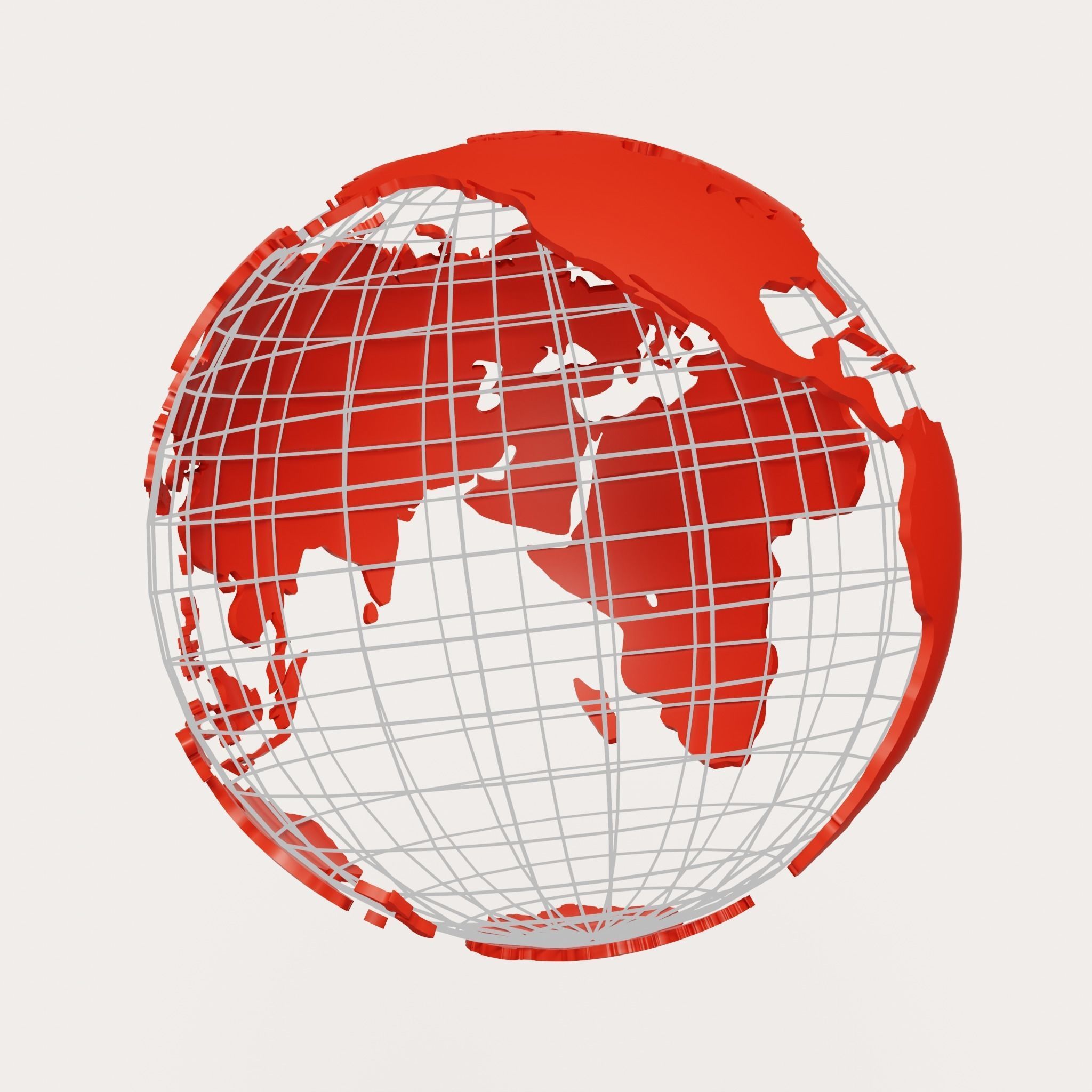 Earth Globe 3D model | CGTrader