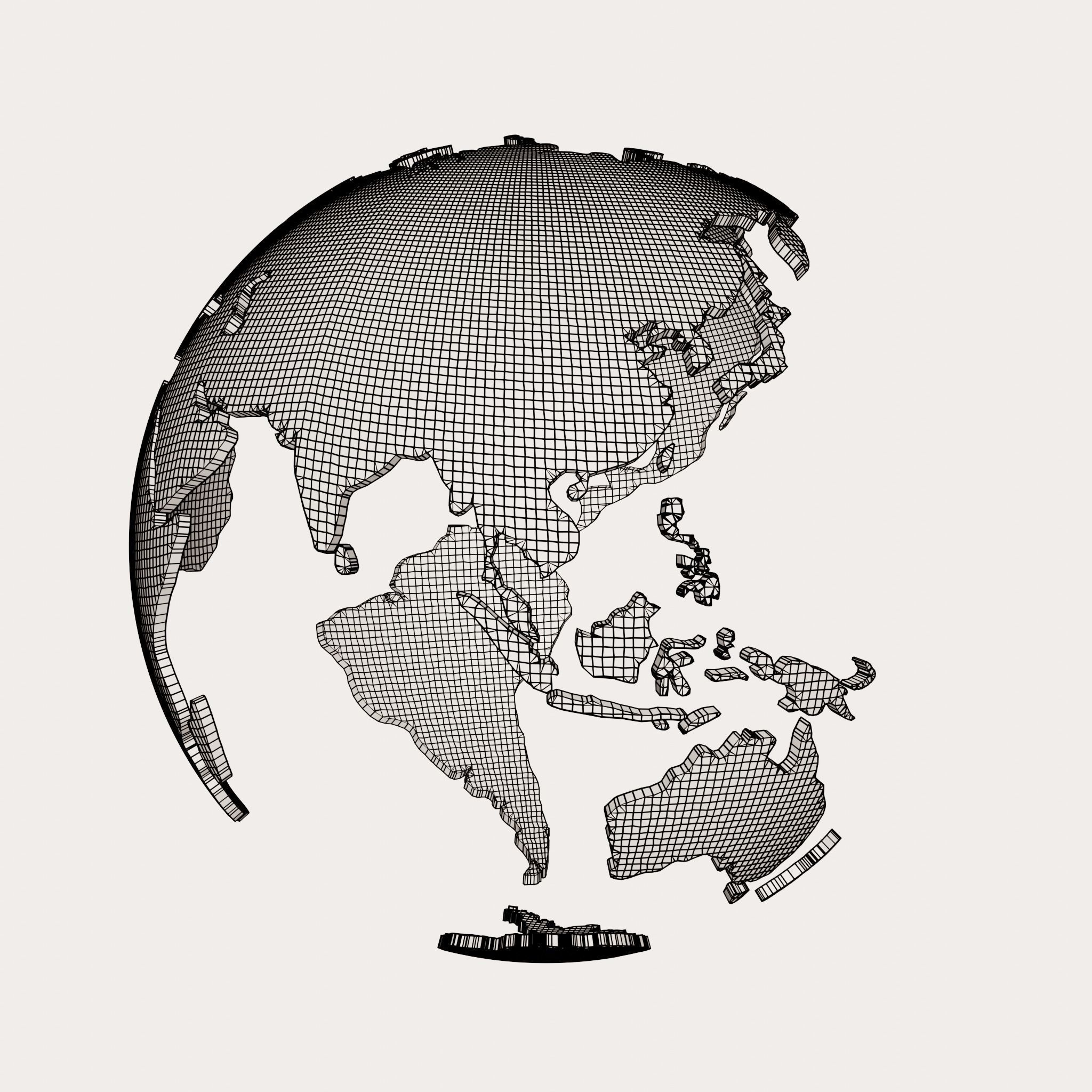 Earth Globe 3D model | CGTrader