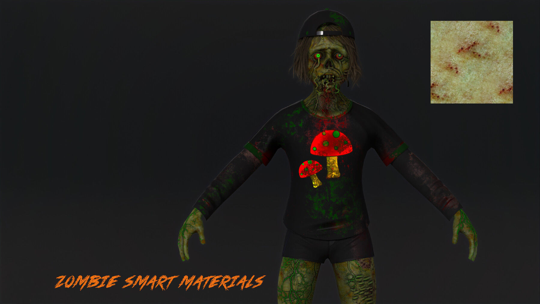 ZOMBIE SMART MATERIALS 3D model | CGTrader