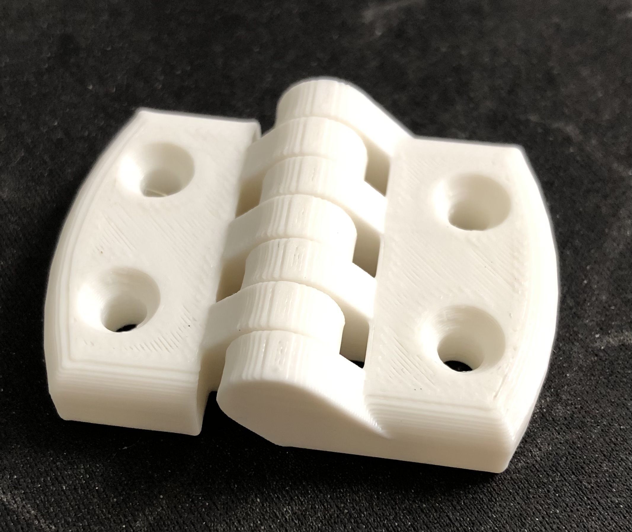 Hinge print in place -no screw 3D model 3D printable | CGTrader