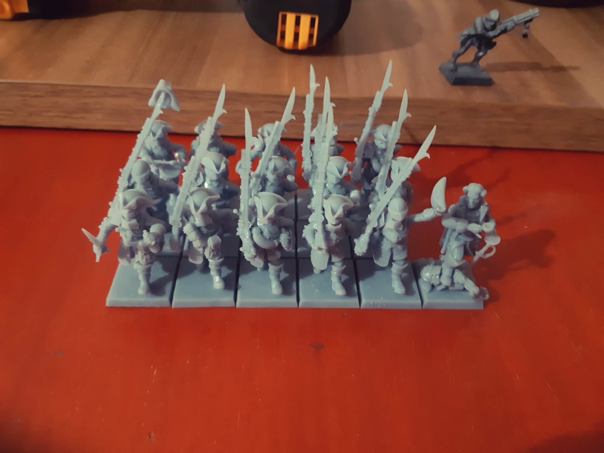 Modular Reikland Line Infantry 3D model 3D printable | CGTrader