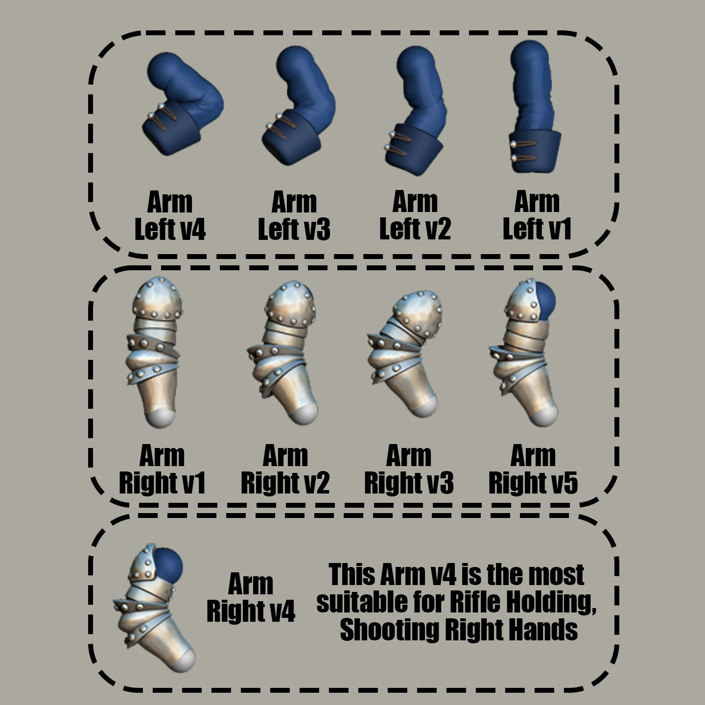 Modular Reikland Line Infantry 3D model 3D printable | CGTrader
