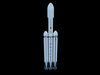 SpaceX Falcon Heavy 3D model | CGTrader