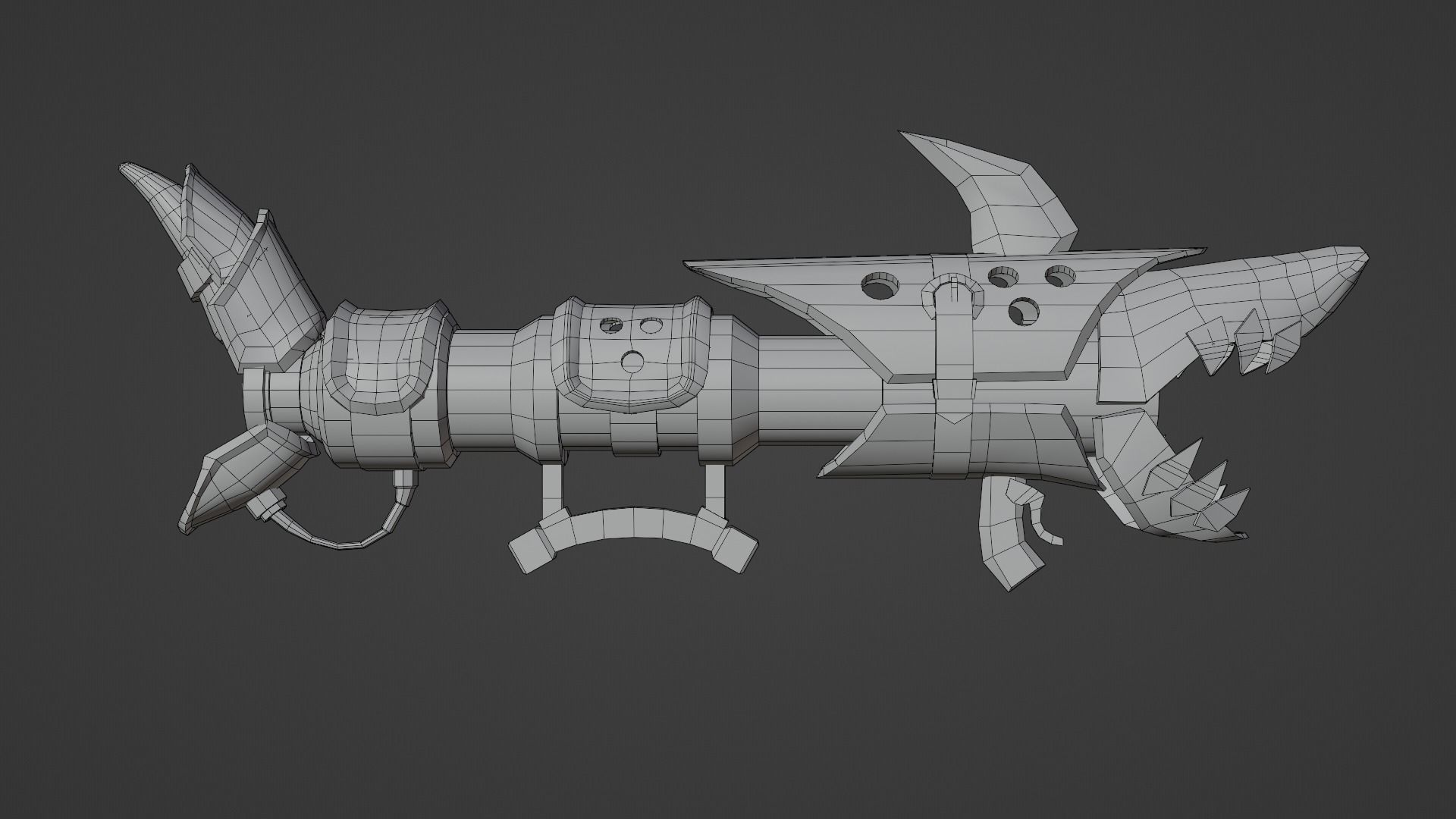 3D model League of Legend stylized gun VR / AR / low-poly | CGTrader