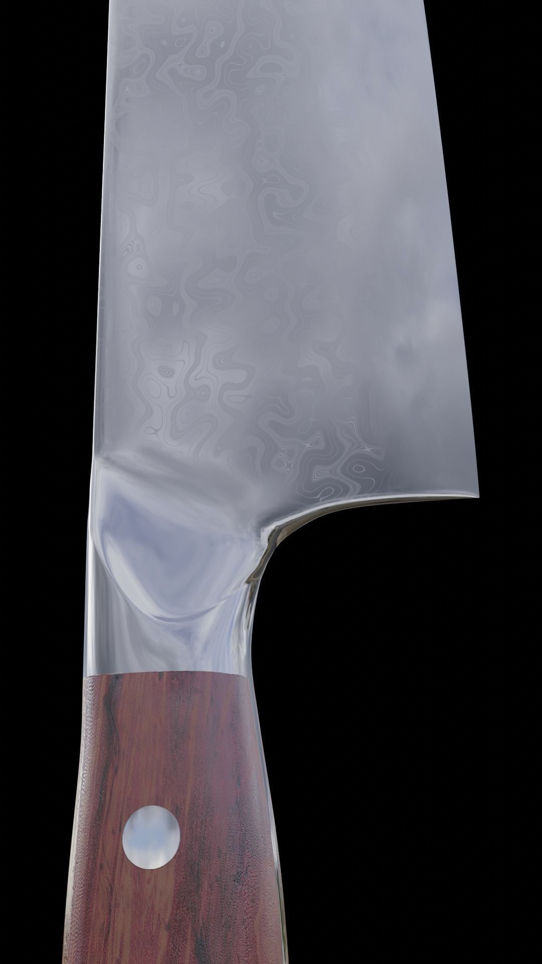Chef Knife - Blender 3D model | CGTrader