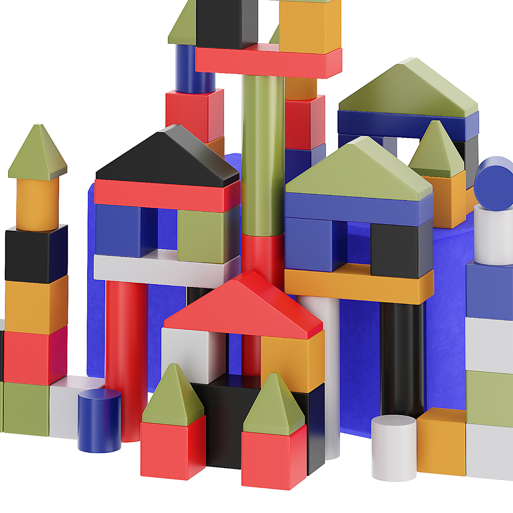 LARGE WOODEN BUILDER 3D model | CGTrader