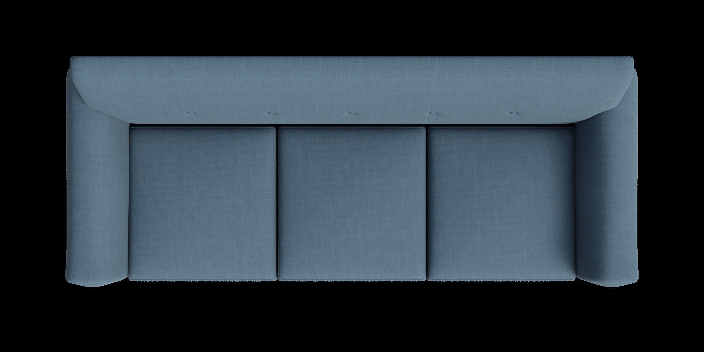 Buttoned Traditional 3 Seater Fabric Sofa 3D model | CGTrader