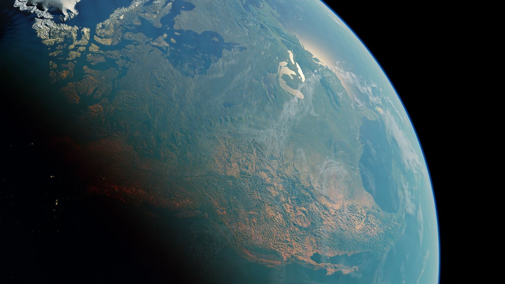 Earth Planet HyperRealistic 16k 3D Model 3D model animated | CGTrader