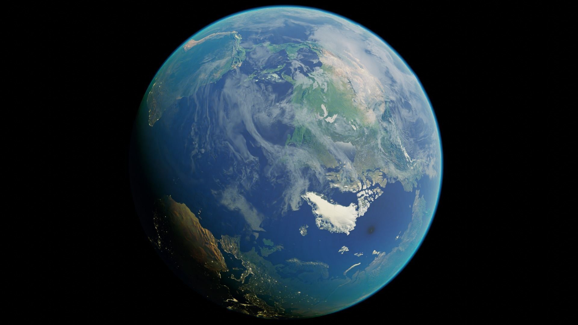 Earth Planet HyperRealistic 16k 3D Model 3D model animated | CGTrader