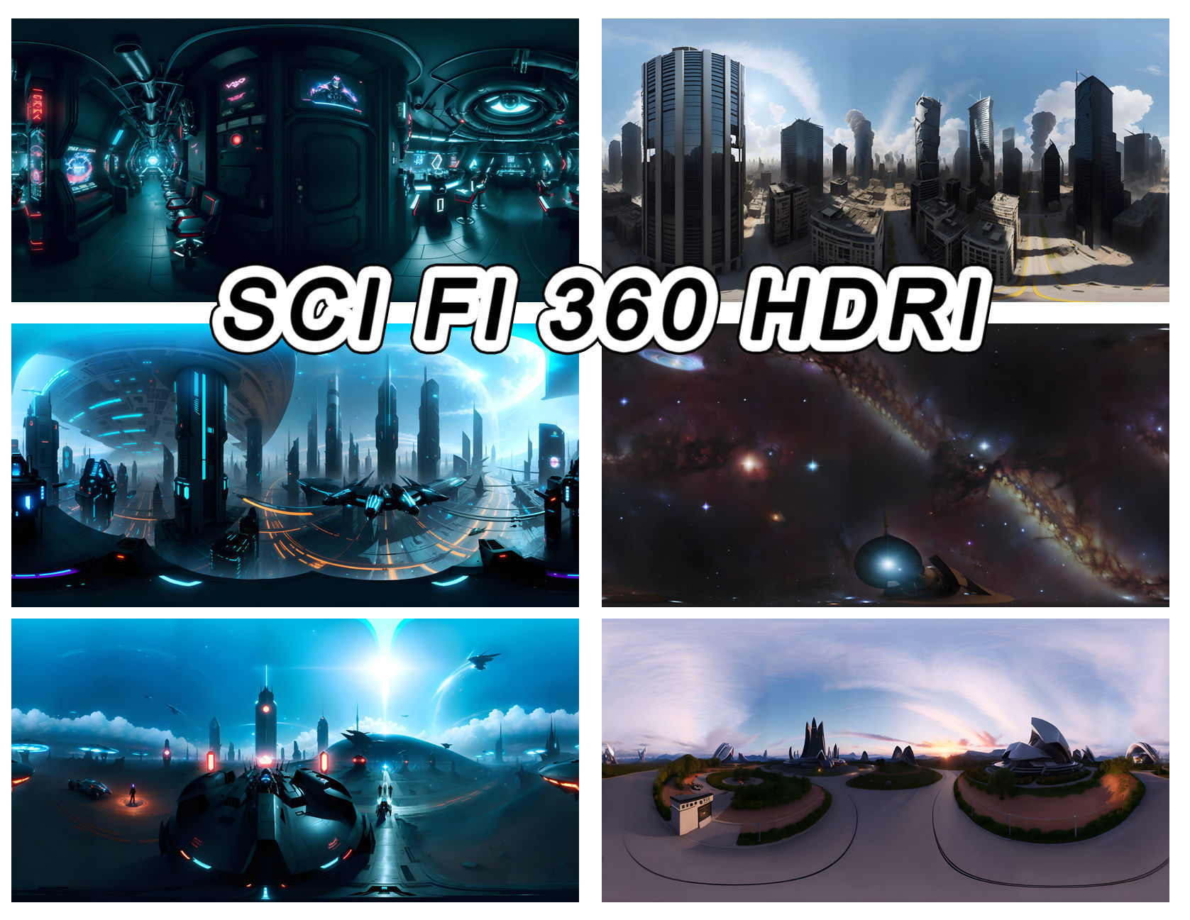 HDR Pack Environments Game Ready Texture | CGTrader