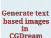 text based images 3D model | CGTrader