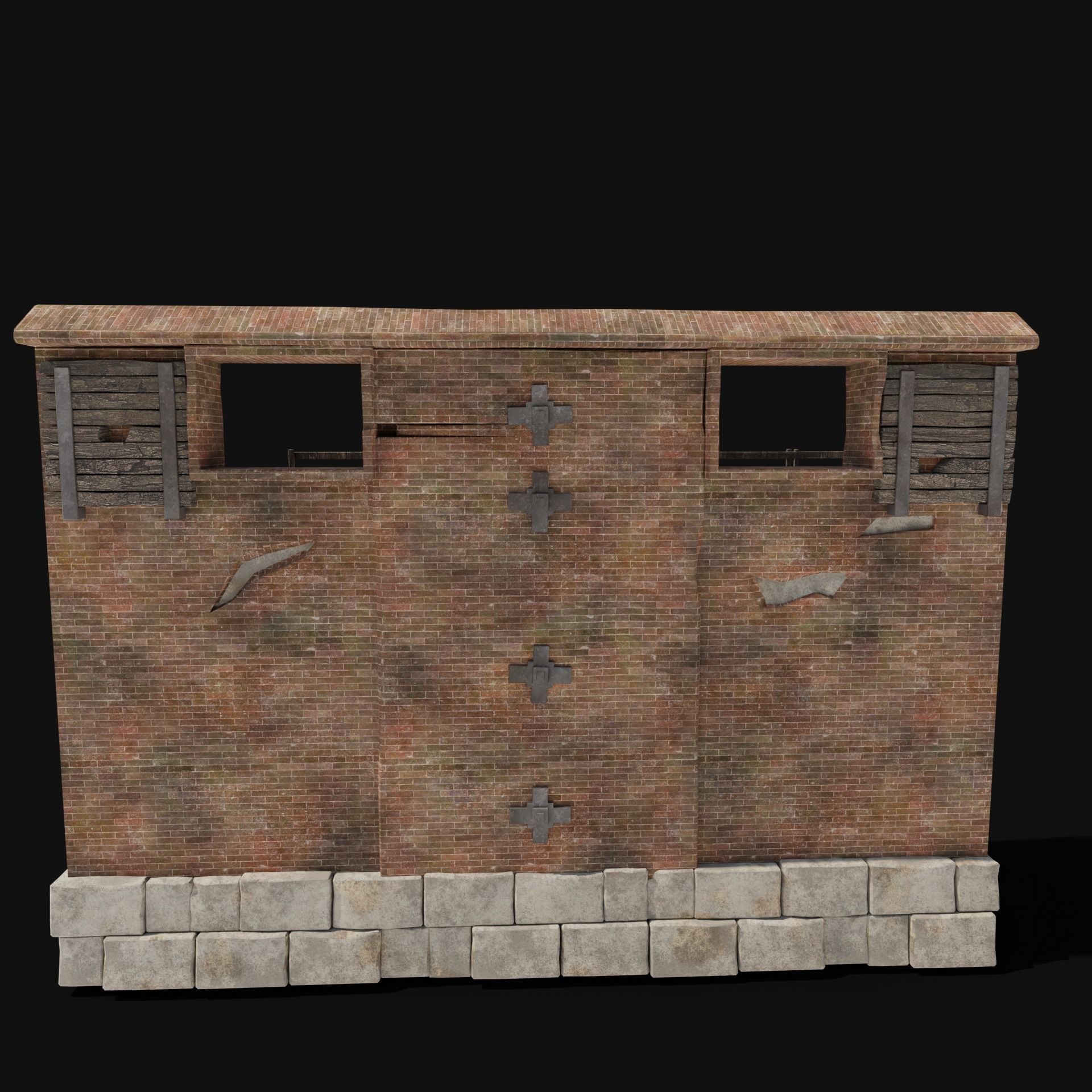 3D model CASTLE MEDIEVAL WATCH TOWER WALLS WALL BUILDER COLLECTION AAA ...