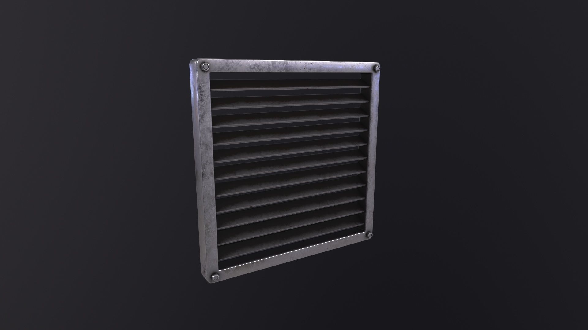 3D model Wall Vents 3D Model VR / AR / low-poly | CGTrader