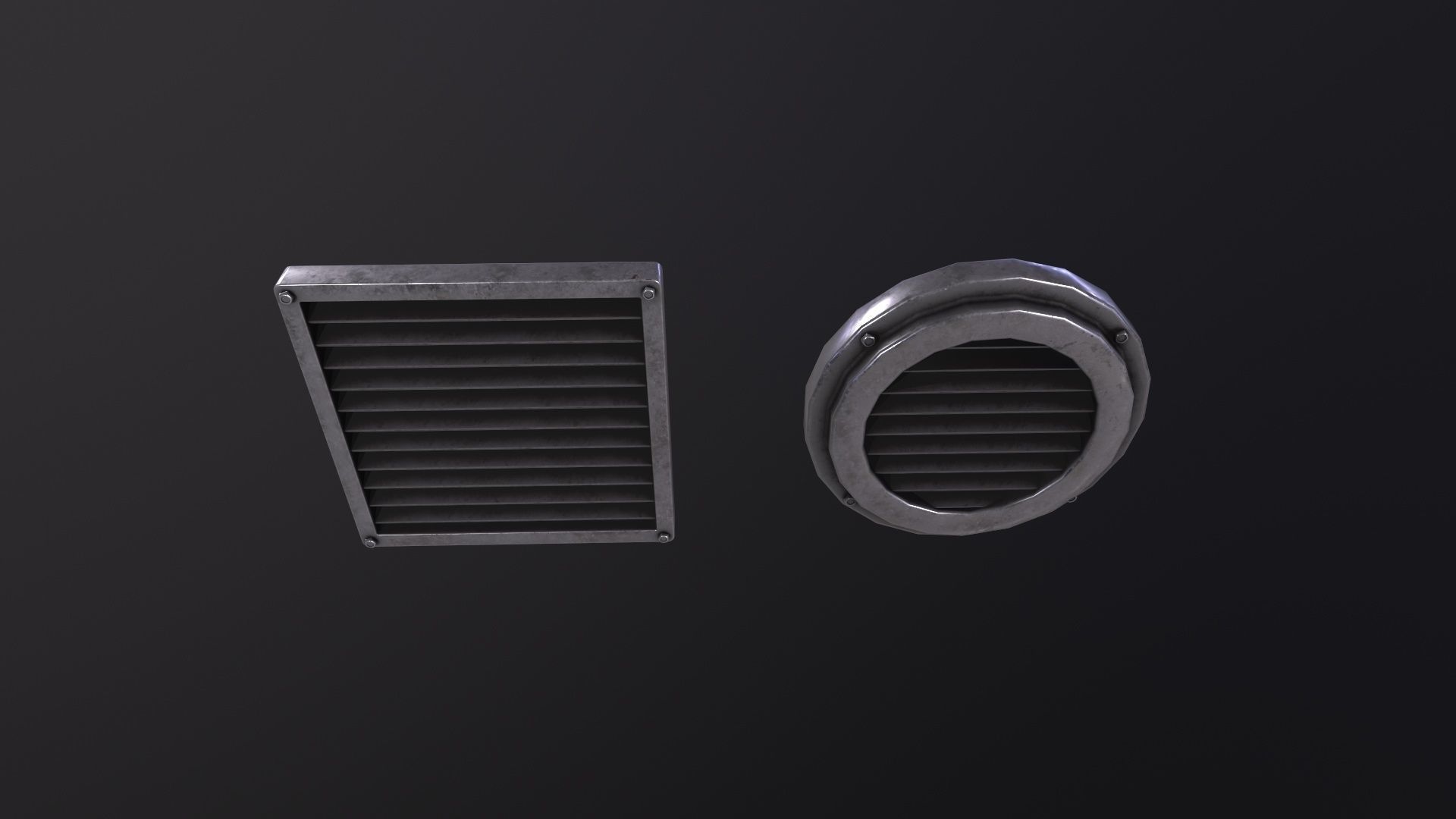 3D model Wall Vents 3D Model VR / AR / low-poly | CGTrader
