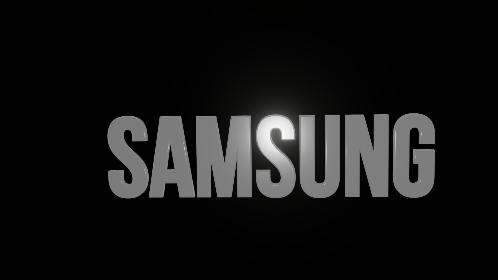 Samsung Logo free 3D model | CGTrader