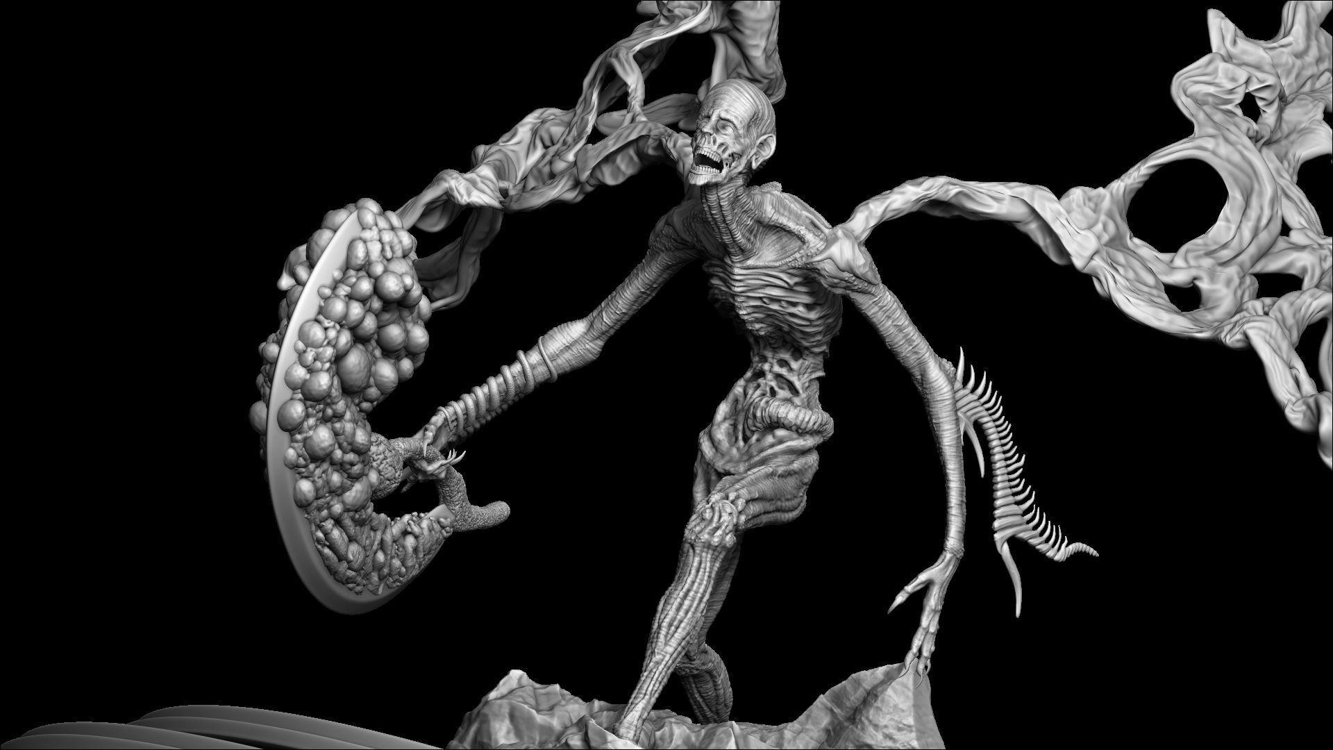 Orphan of Kos Bloodborne Statue 3D High Poly Model 3D model | CGTrader