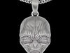 Alien pendant silver gold printable jewelry 3D model 3D model 3D ...