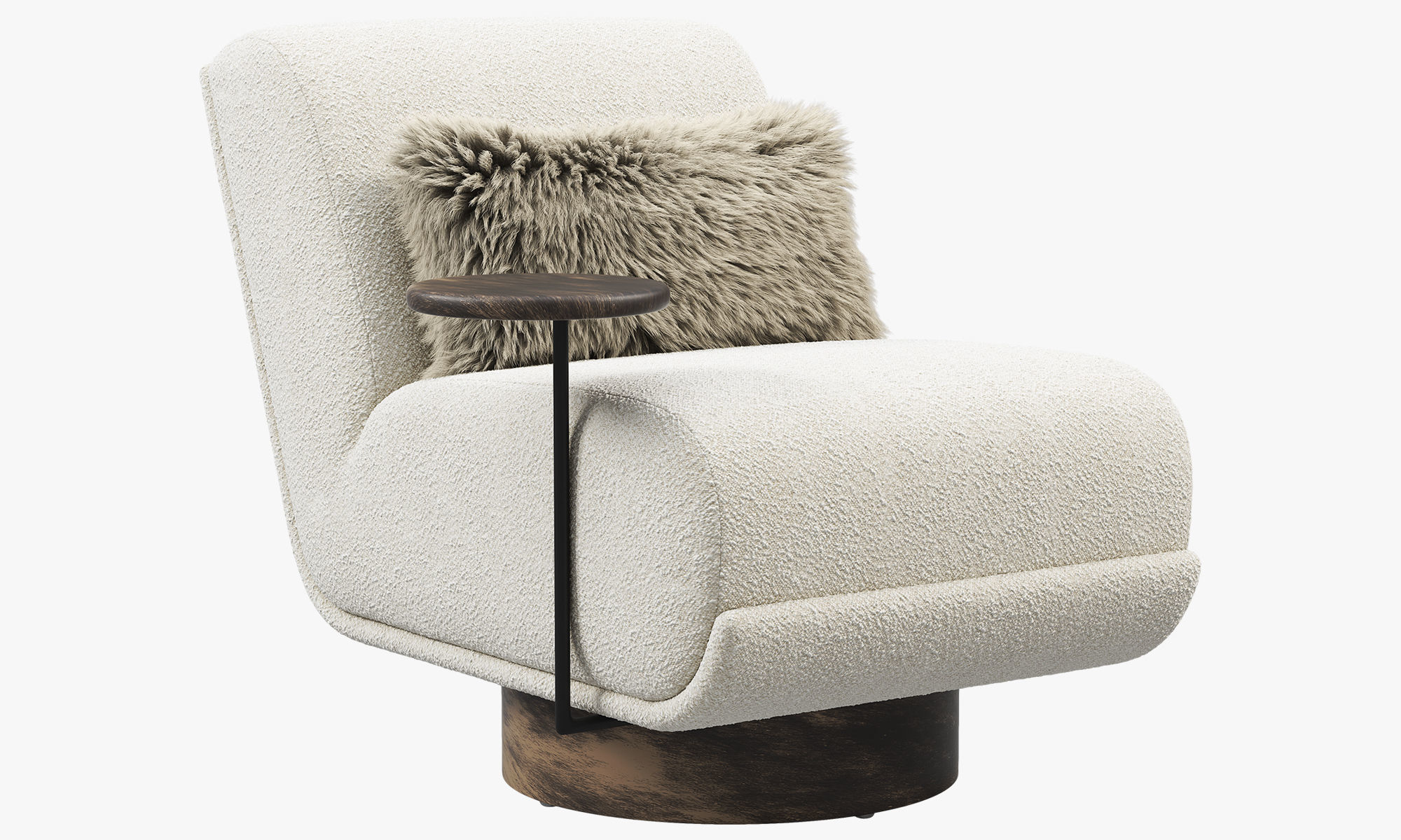 Joybird Hemingway swivel chair 3D model | CGTrader