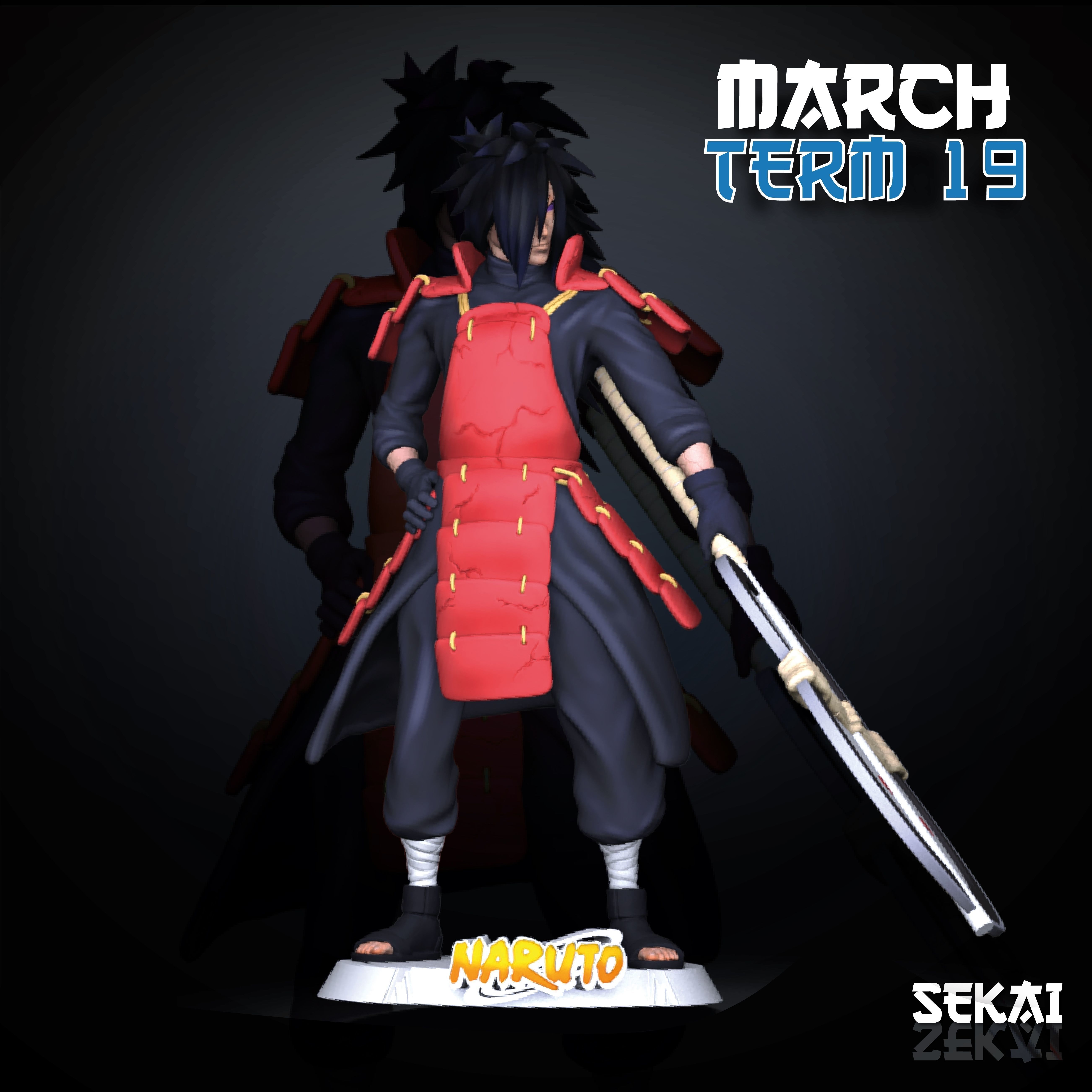 Madara Sculpture Sekai 3D Models Ready for 3D printing 3D model 3D ...