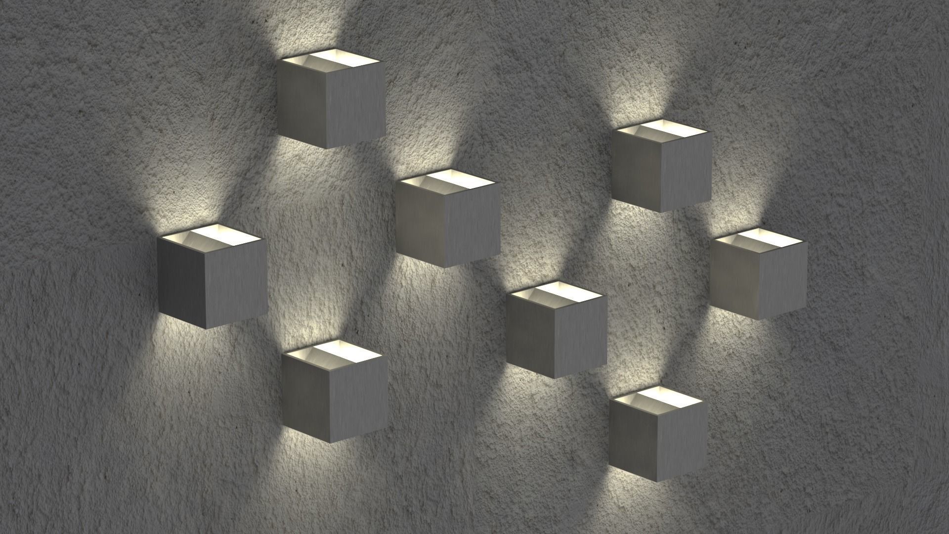 Wall spot lamp 3D model | CGTrader
