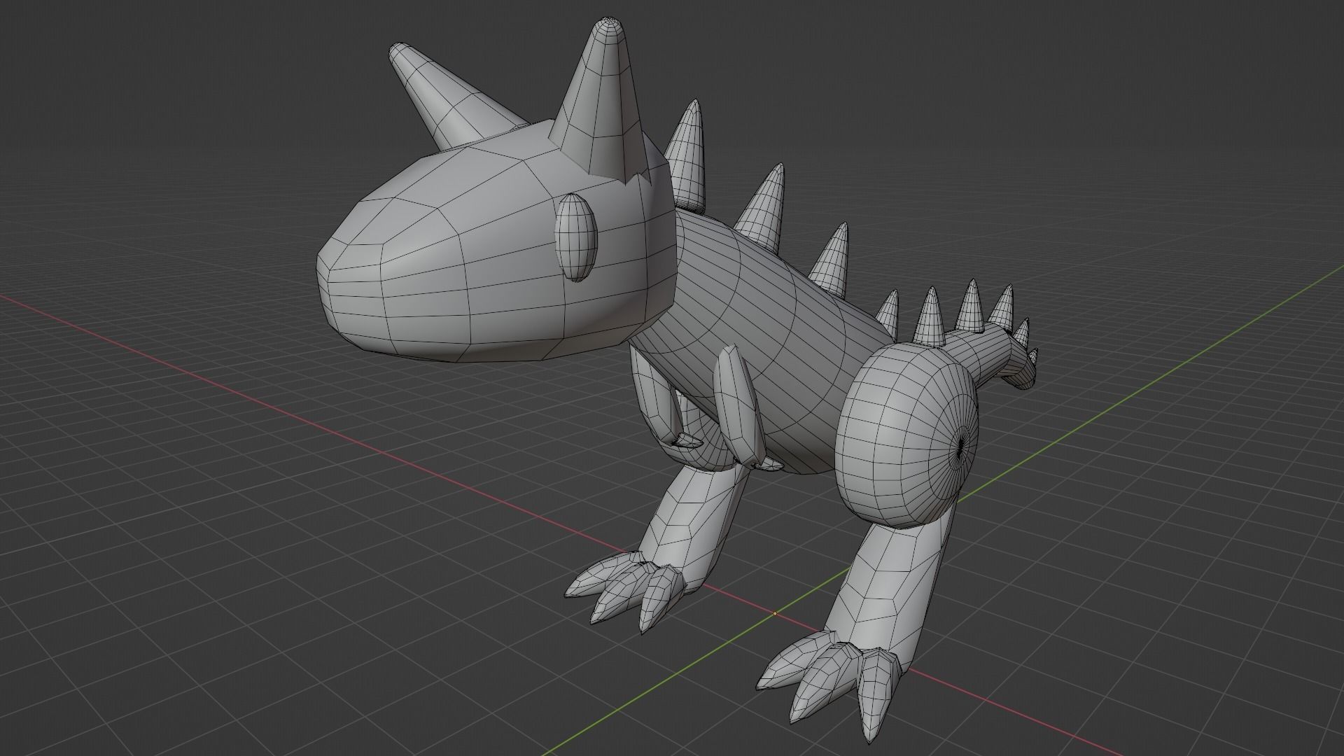 carnotaurus cute 3D model 3D model | CGTrader