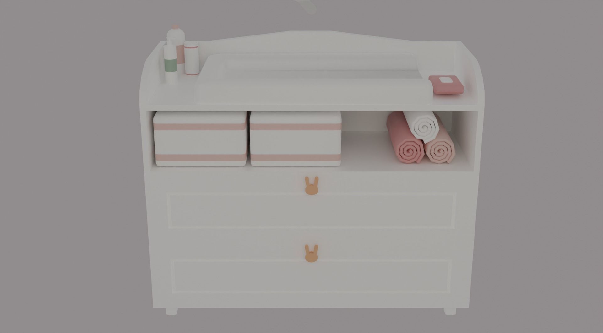3D model Baby room VR / AR / low-poly | CGTrader