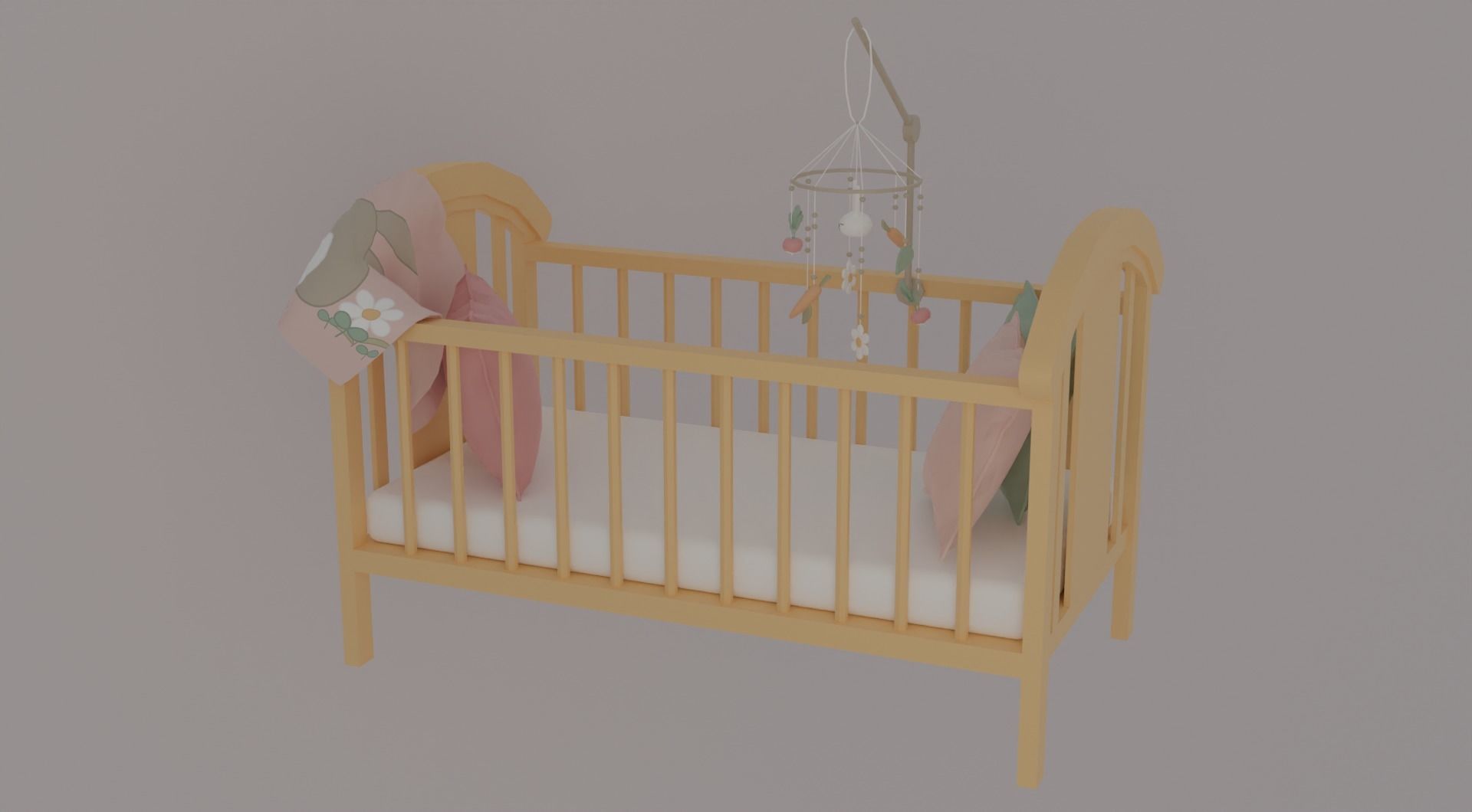 3D model Baby room VR / AR / low-poly | CGTrader