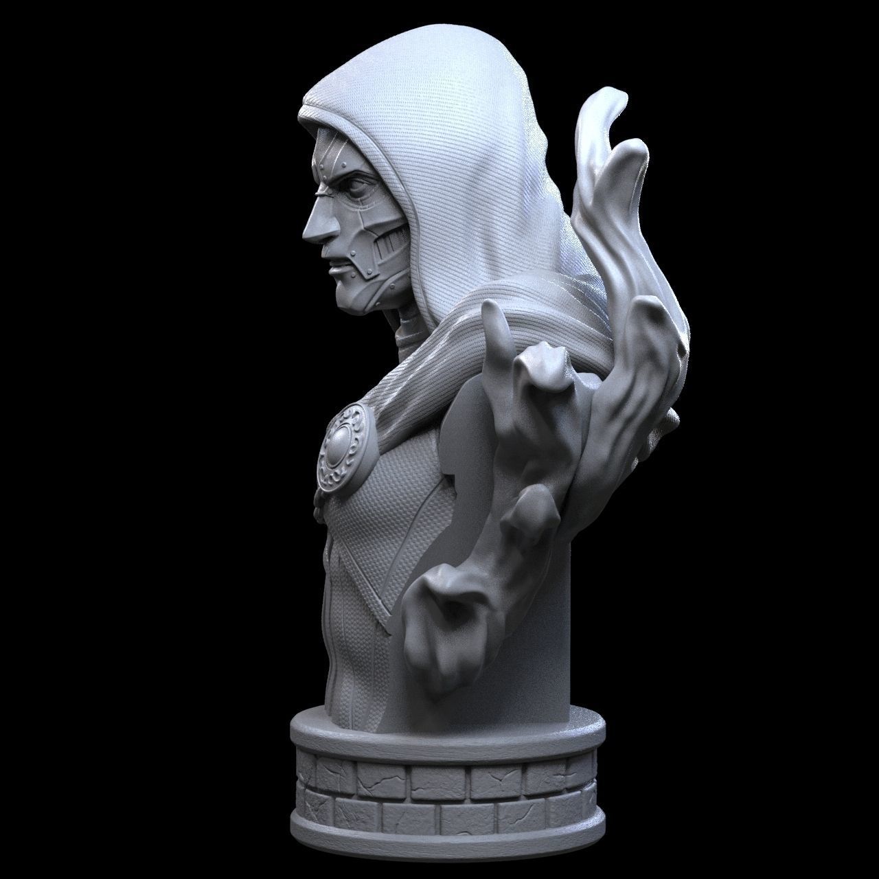 DOCTOR DOOM - STL 3D model 3D printable | CGTrader