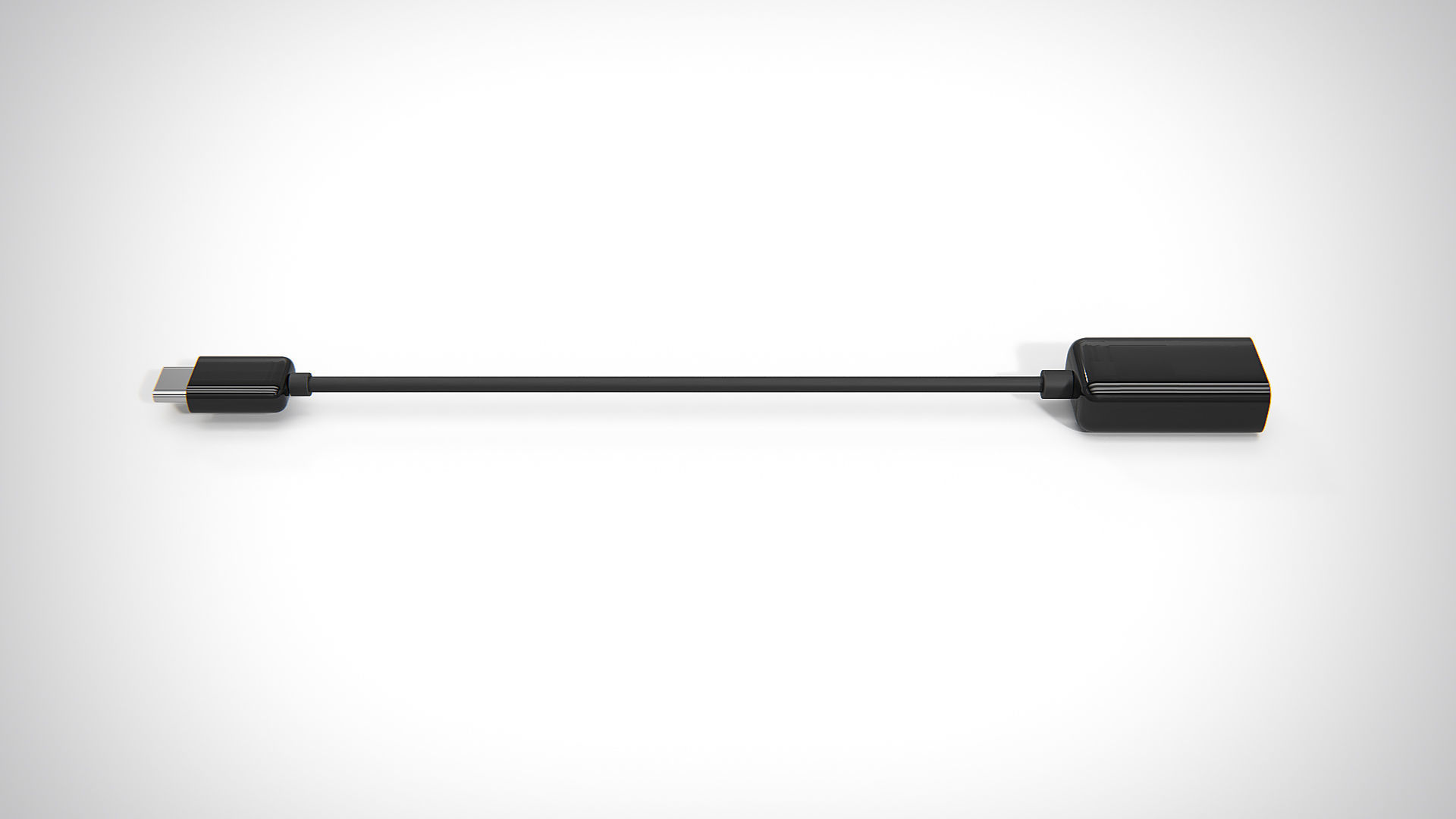 3D model USB To Type-C Adapter PBR VR / AR / low-poly | CGTrader