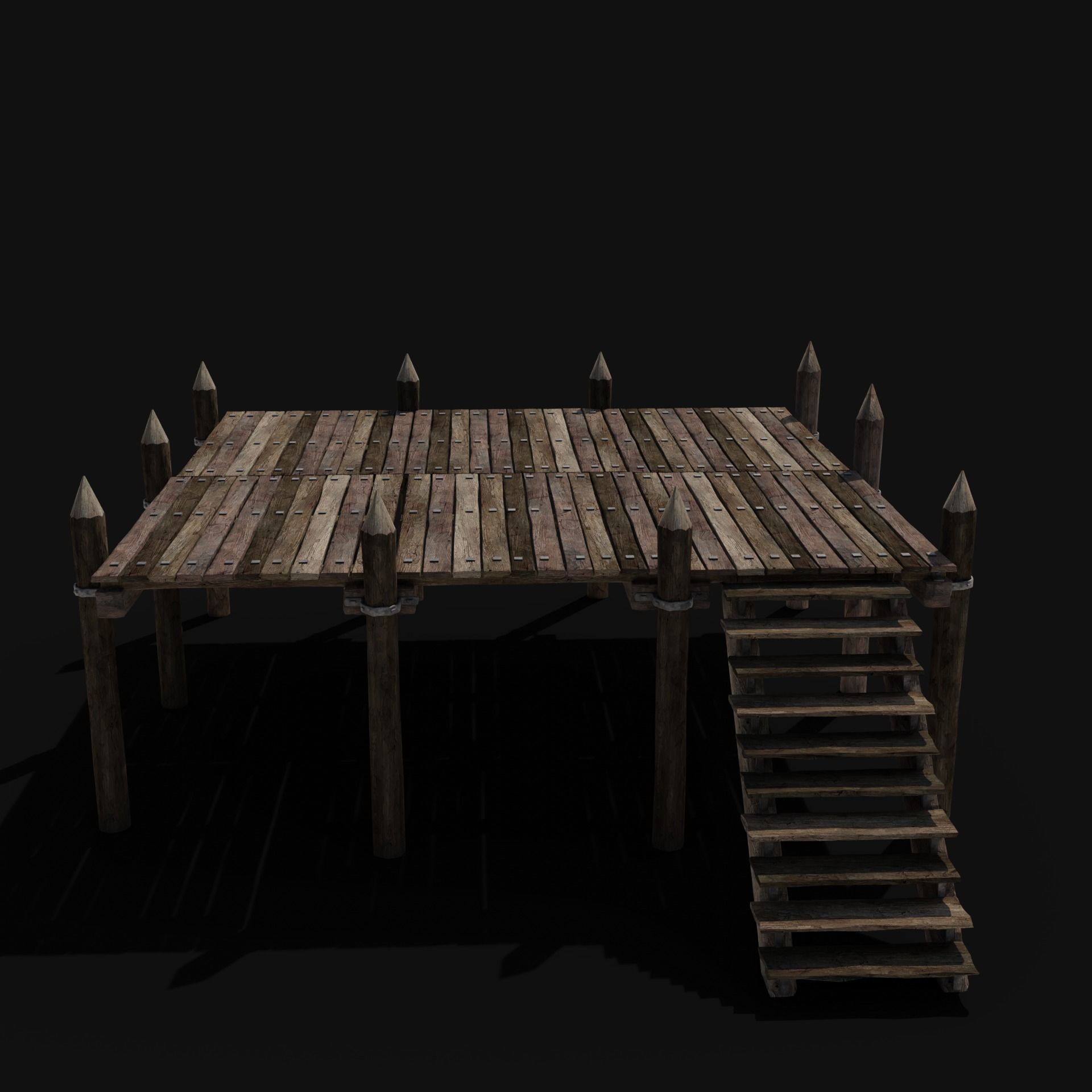 3D model ARENA FIGHT BATTLE MEDIEVAL WAR FIGHTING TRAP BUILDER ...