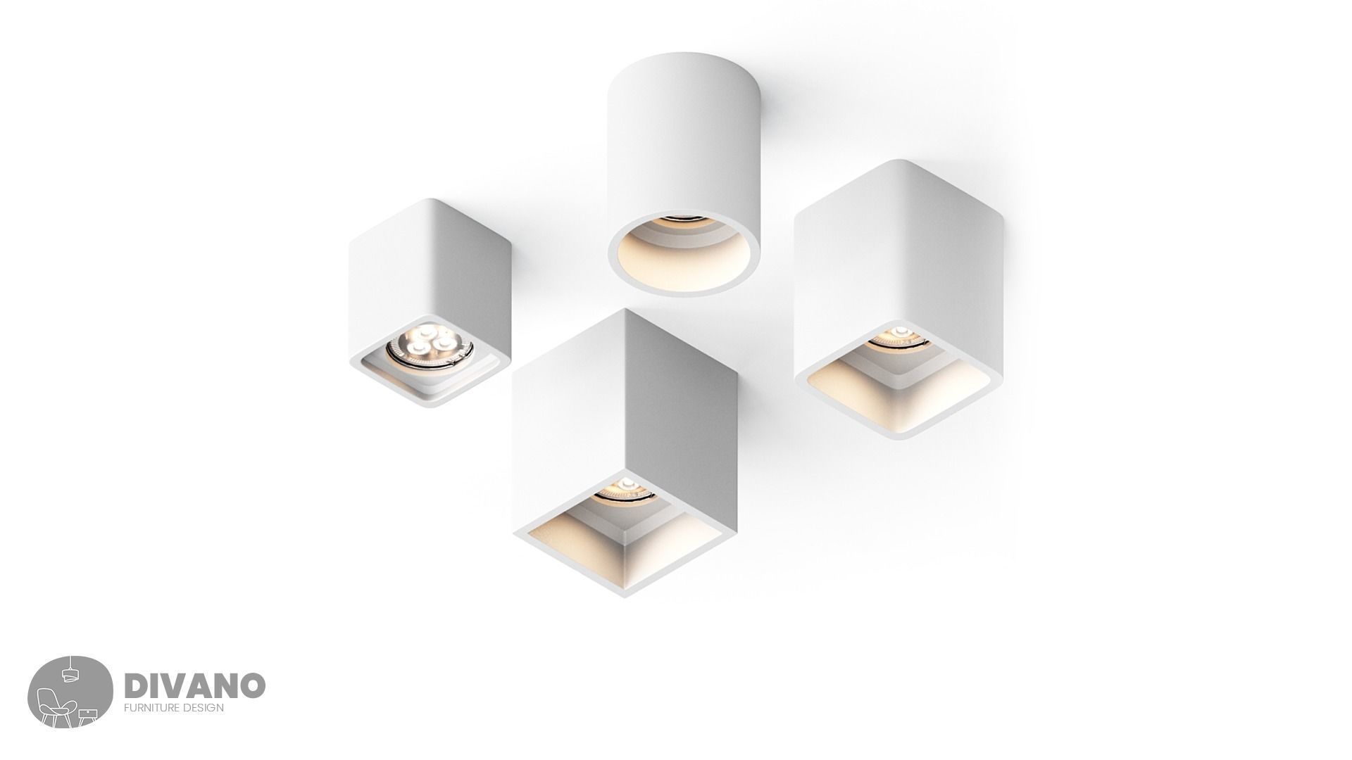 Atoma Spotlight Box 3D model | CGTrader