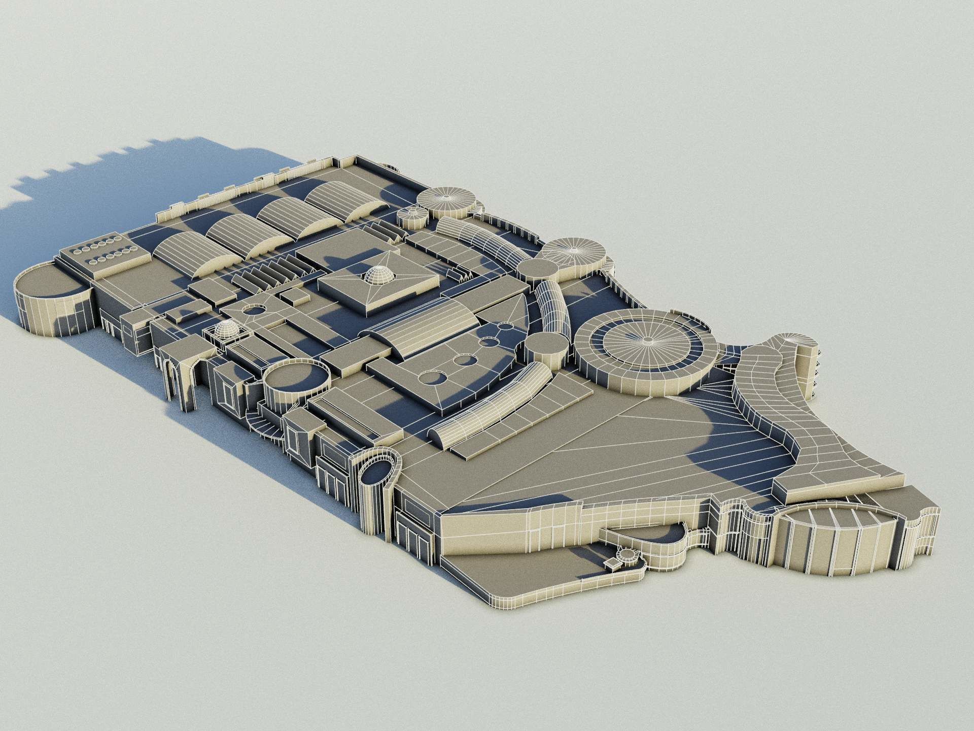 Dubai mall 3D model | CGTrader