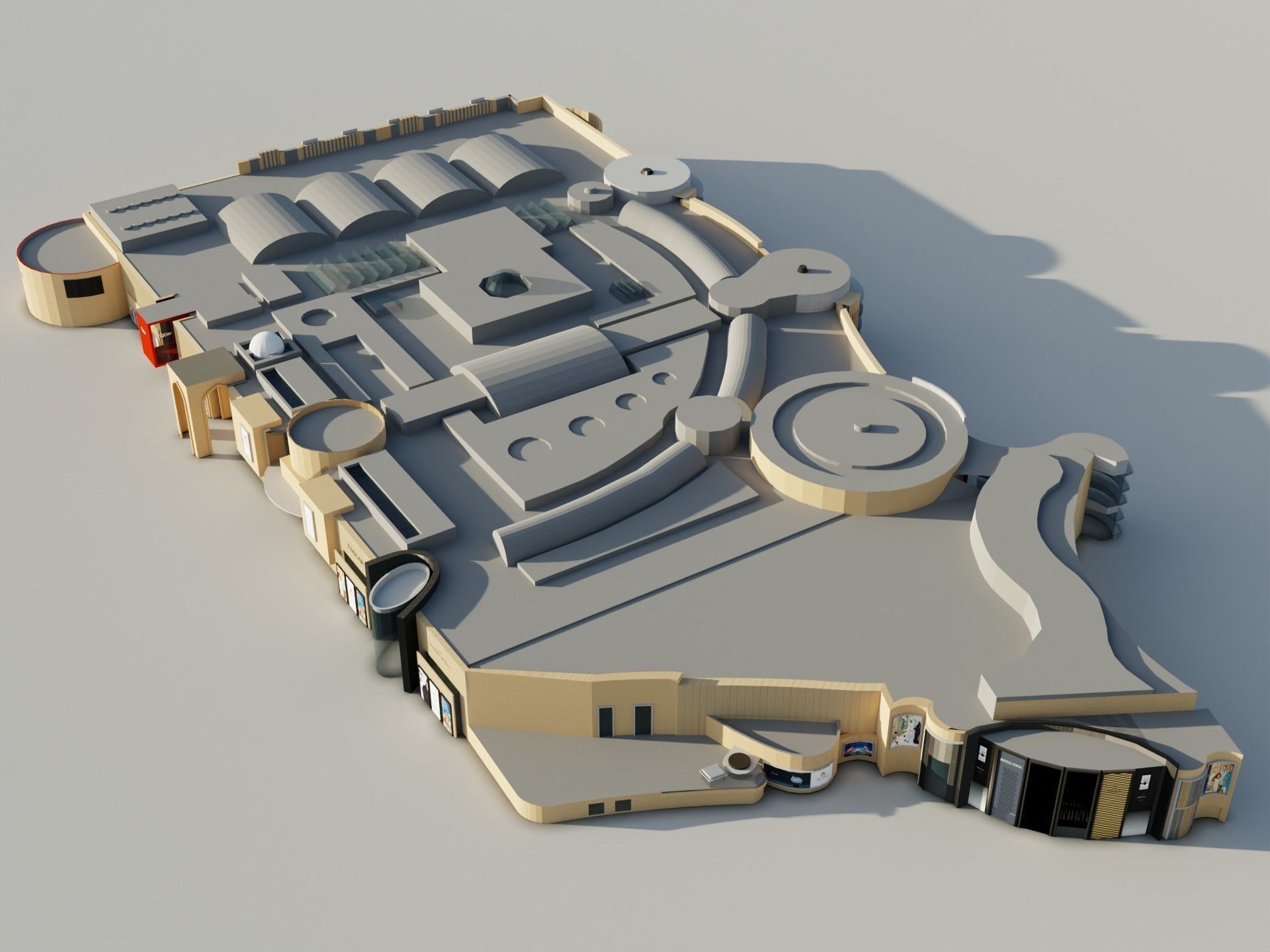 Dubai mall 3D model | CGTrader