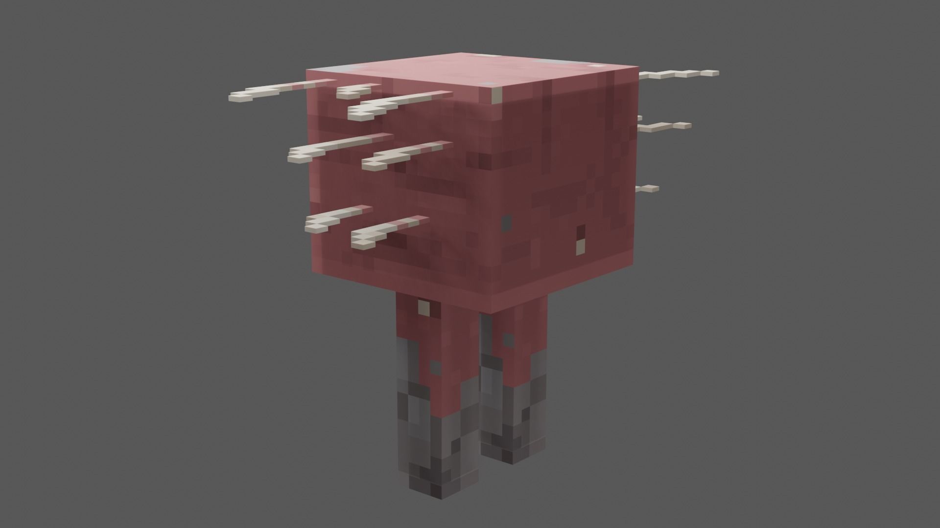 3D model Minecraft Strider VR / AR / low-poly | CGTrader