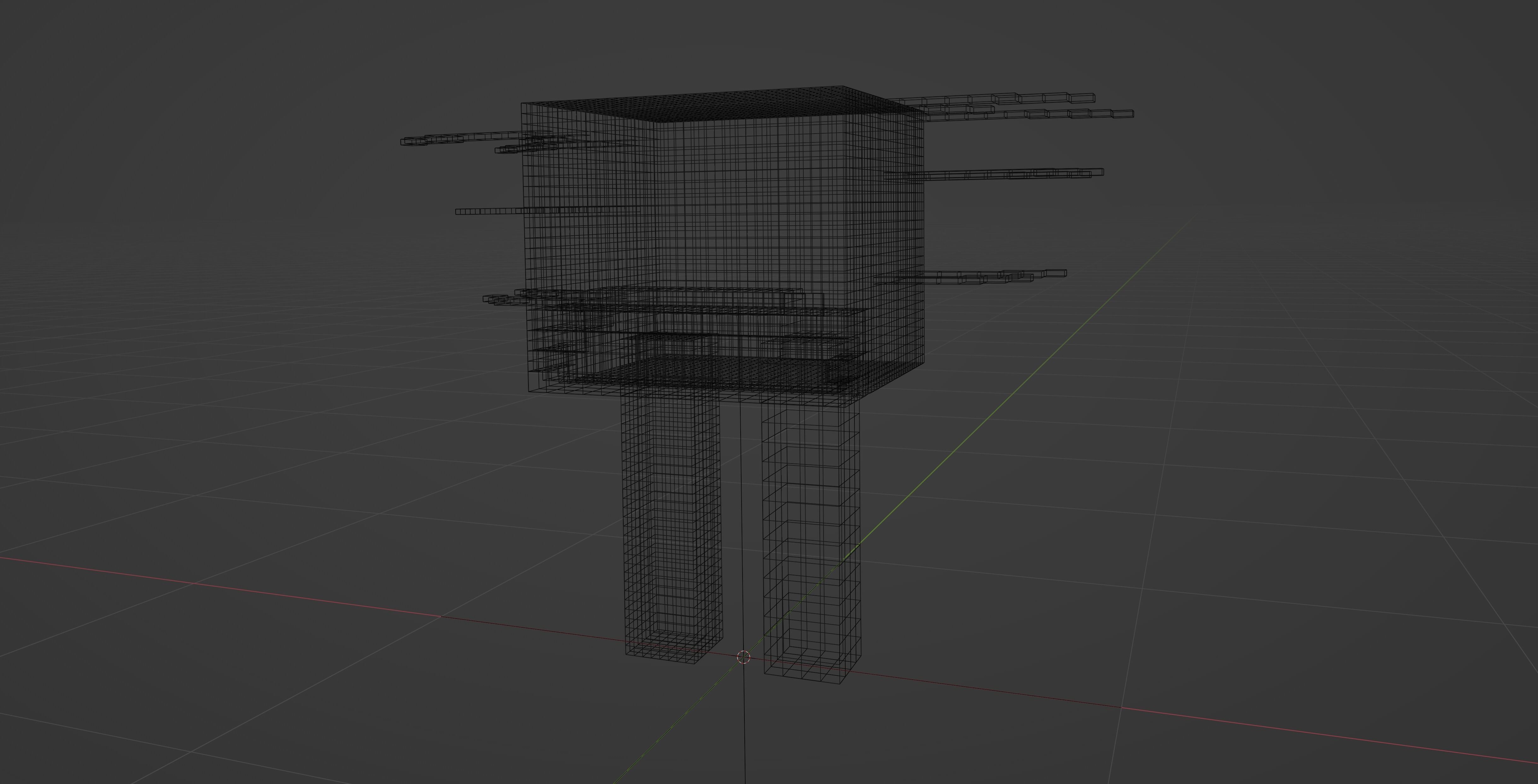 3D model Minecraft Strider VR / AR / low-poly | CGTrader
