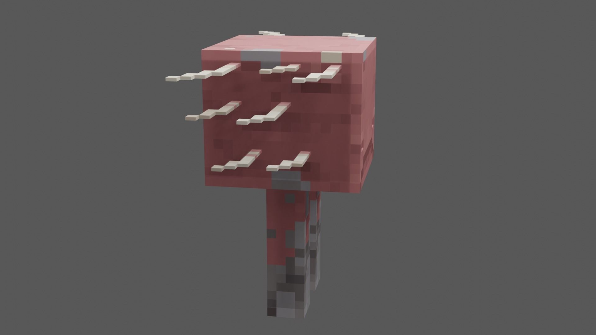 3D model Minecraft Strider VR / AR / low-poly | CGTrader