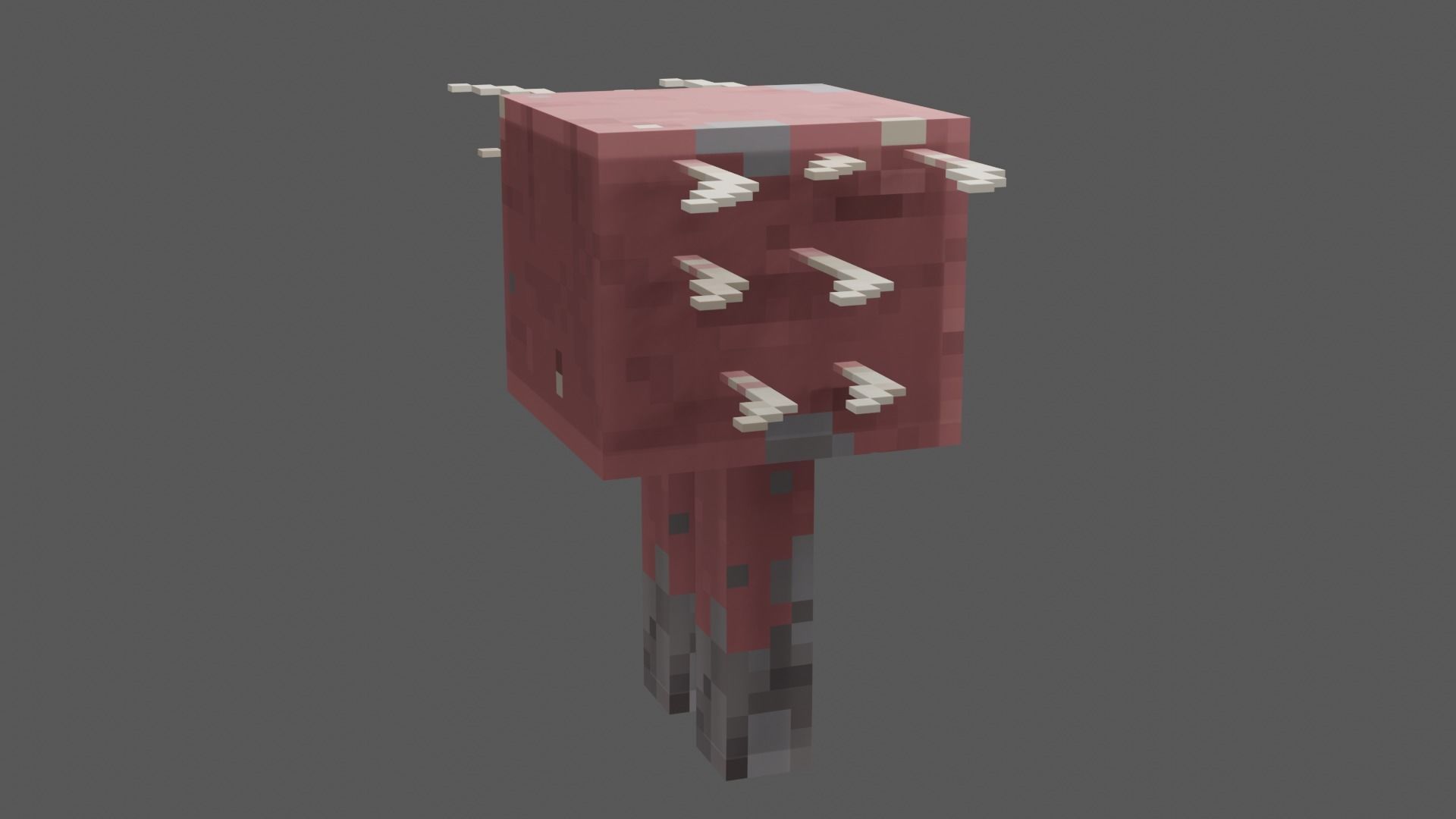 3D model Minecraft Strider VR / AR / low-poly | CGTrader