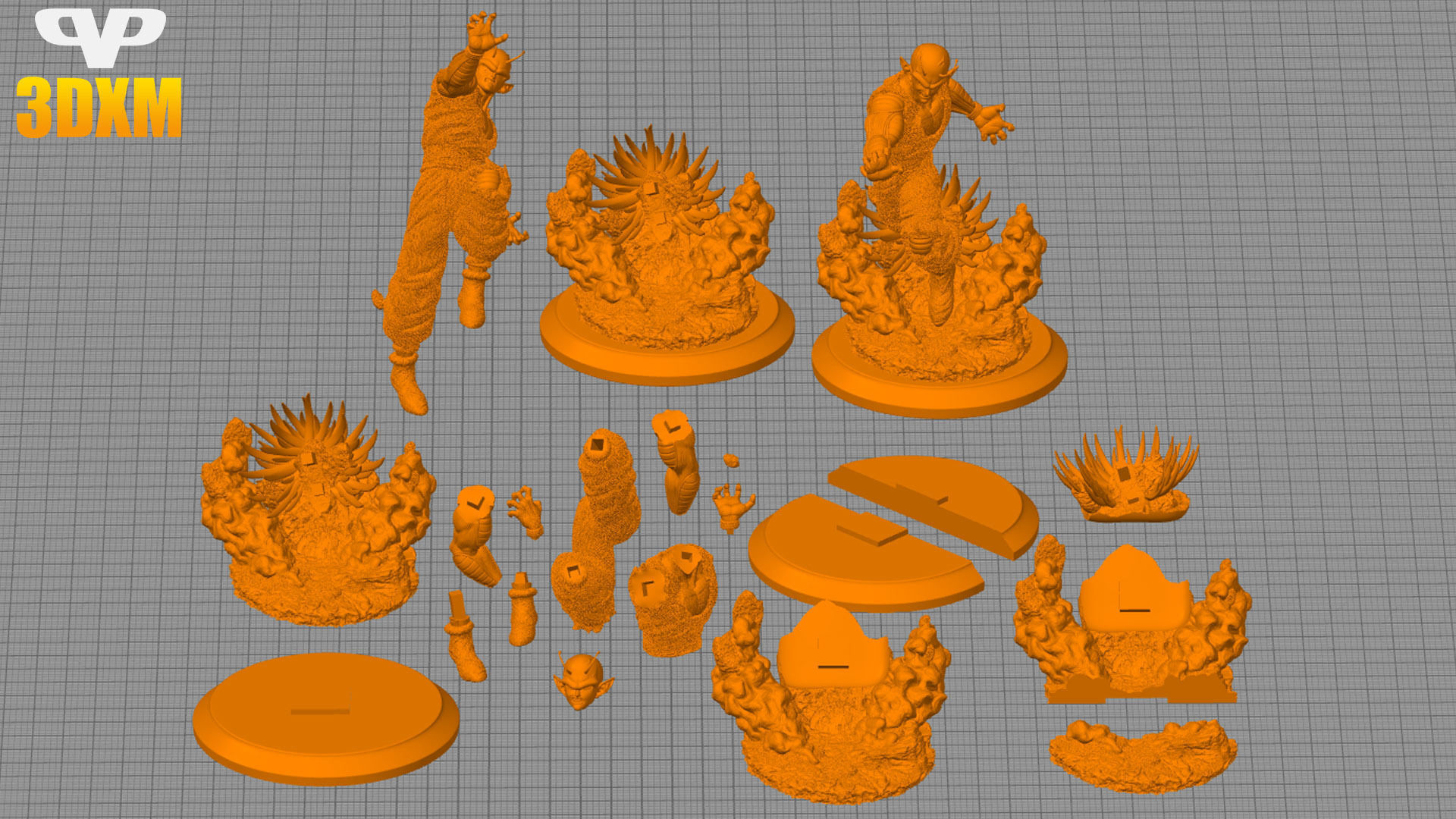 Piccolo STL for 3D Printing ChibiSTL 3DXM 3D model 3D printable | CGTrader