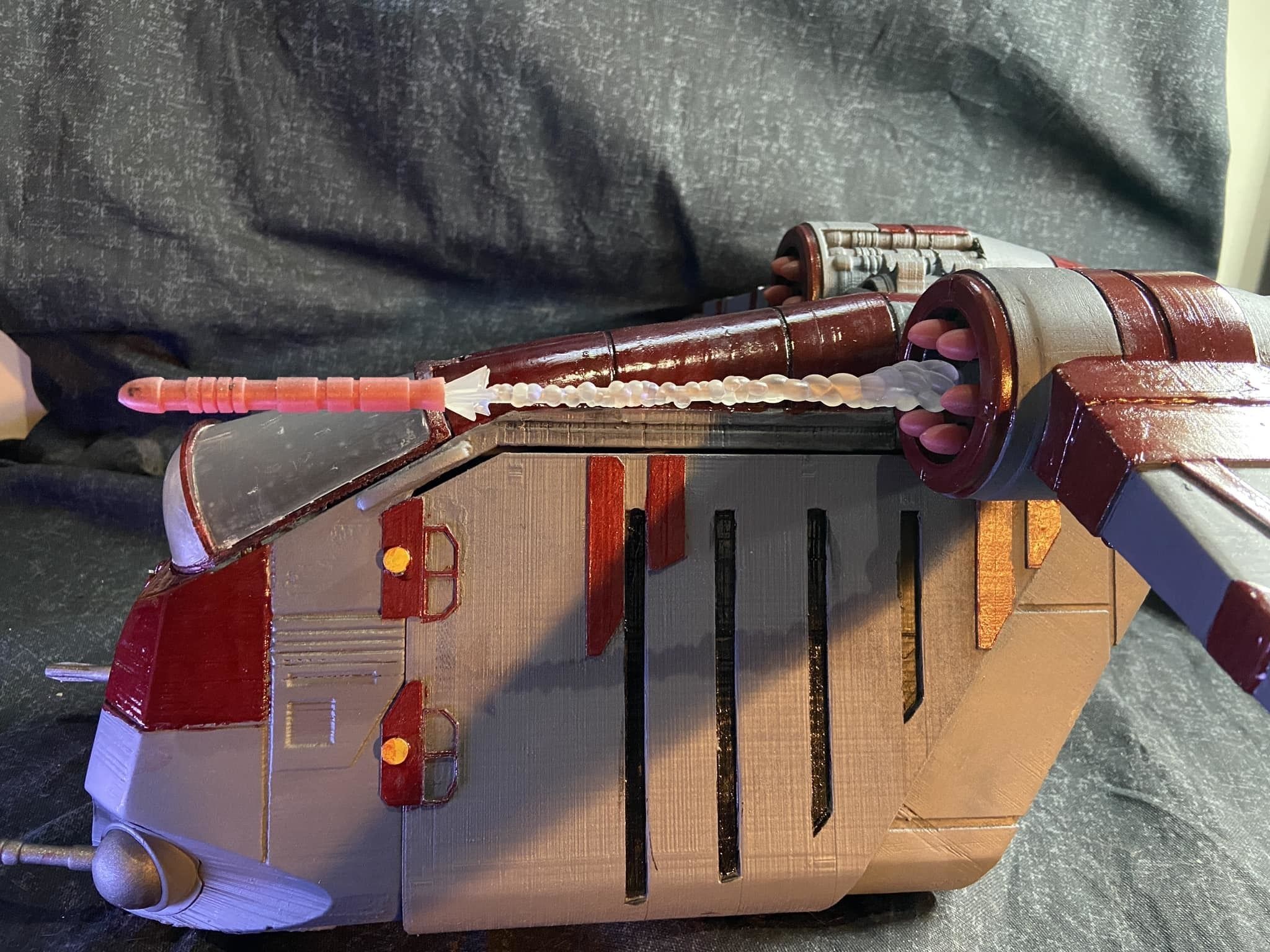 Mini Rig LAAT Original Concept Clone Attack Transport CAT 3D model 3D ...