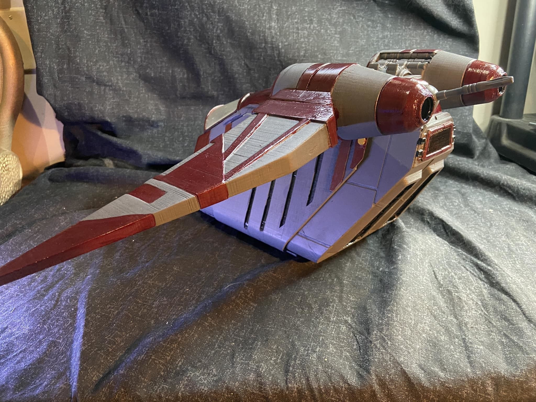 Mini Rig LAAT Original Concept Clone Attack Transport CAT 3D model 3D ...