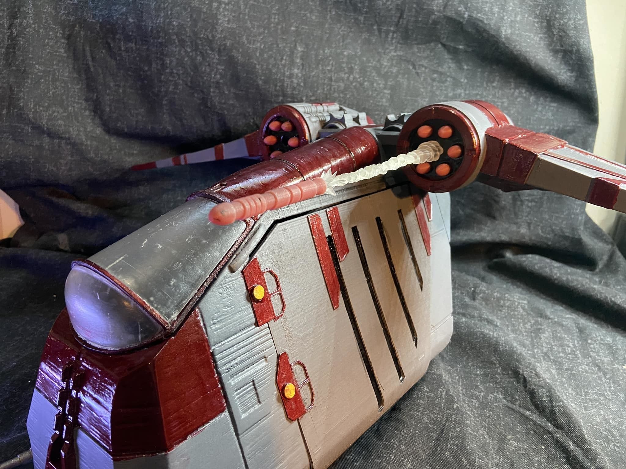 Mini Rig LAAT Original Concept Clone Attack Transport CAT 3D model 3D ...